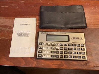 Vintage Jobber 2 Calculator Feet-Inches-Sixteenths Engineering ...