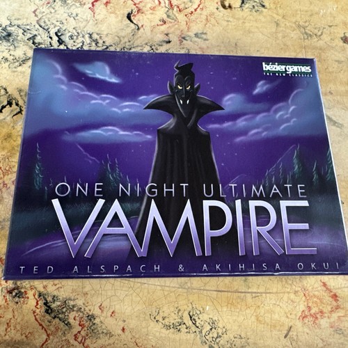 One Night Ultimate Vampire Board Game, Complete. Excellent Condition | eBay