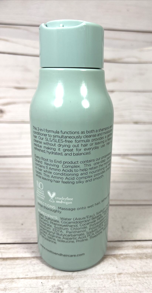 Root to End 2-in-1 Hair Shampoo Conditioner Strand Reviving 13oz (2 ...