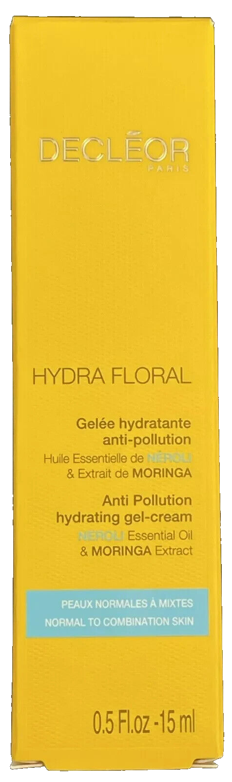 Decleor Hydra Floral Anti-Pollution Hydrating Gel-Cream 15ml (New) Free ...