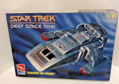 AMT Ertl Star Trek Deep Space Nine Runabout Rio Grande Model Kit 1/72 ...