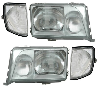Scheinwerfer + Blinker Set für Mercedes E-Klasse W124 S124 C124 A124 93 ...