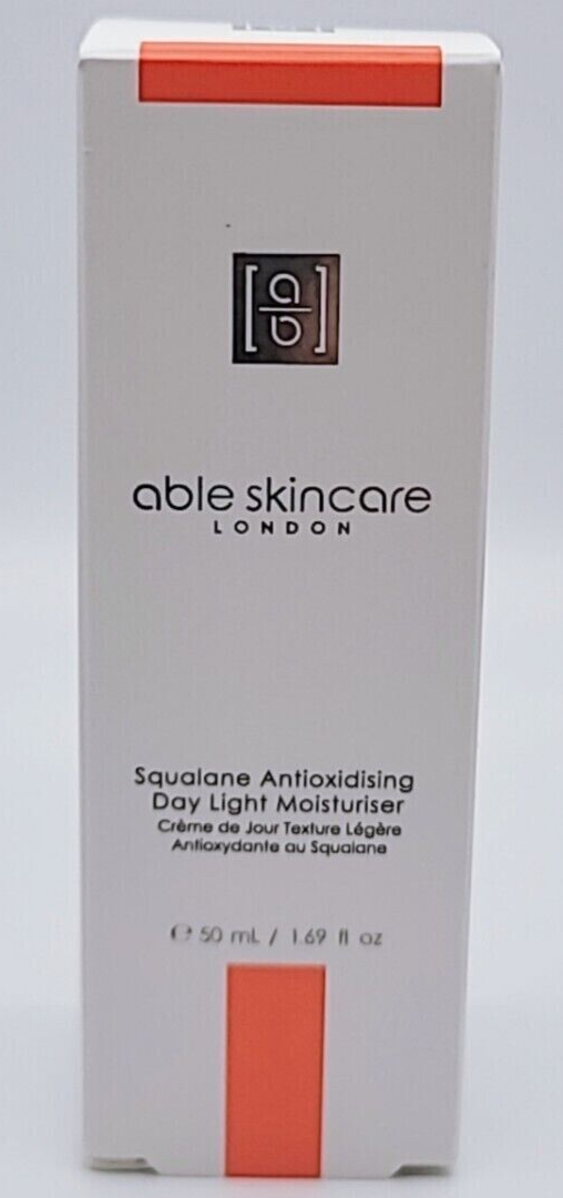 Able Skincare London Squalane Antioxidizing Day Light Moisturizer 1.69 ...