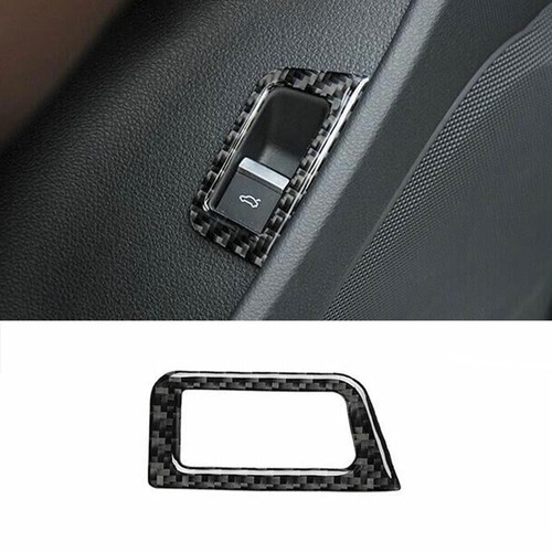 Fit For Audi Q7 2016-2019 Real Carbon Fiber Rear Door Trunk Switch ...