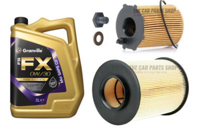 FOR FORD FOCUS 1.6 TDCI MK3 SERVICE KIT 5L GRANVILLE OIL AIR FILTER ...