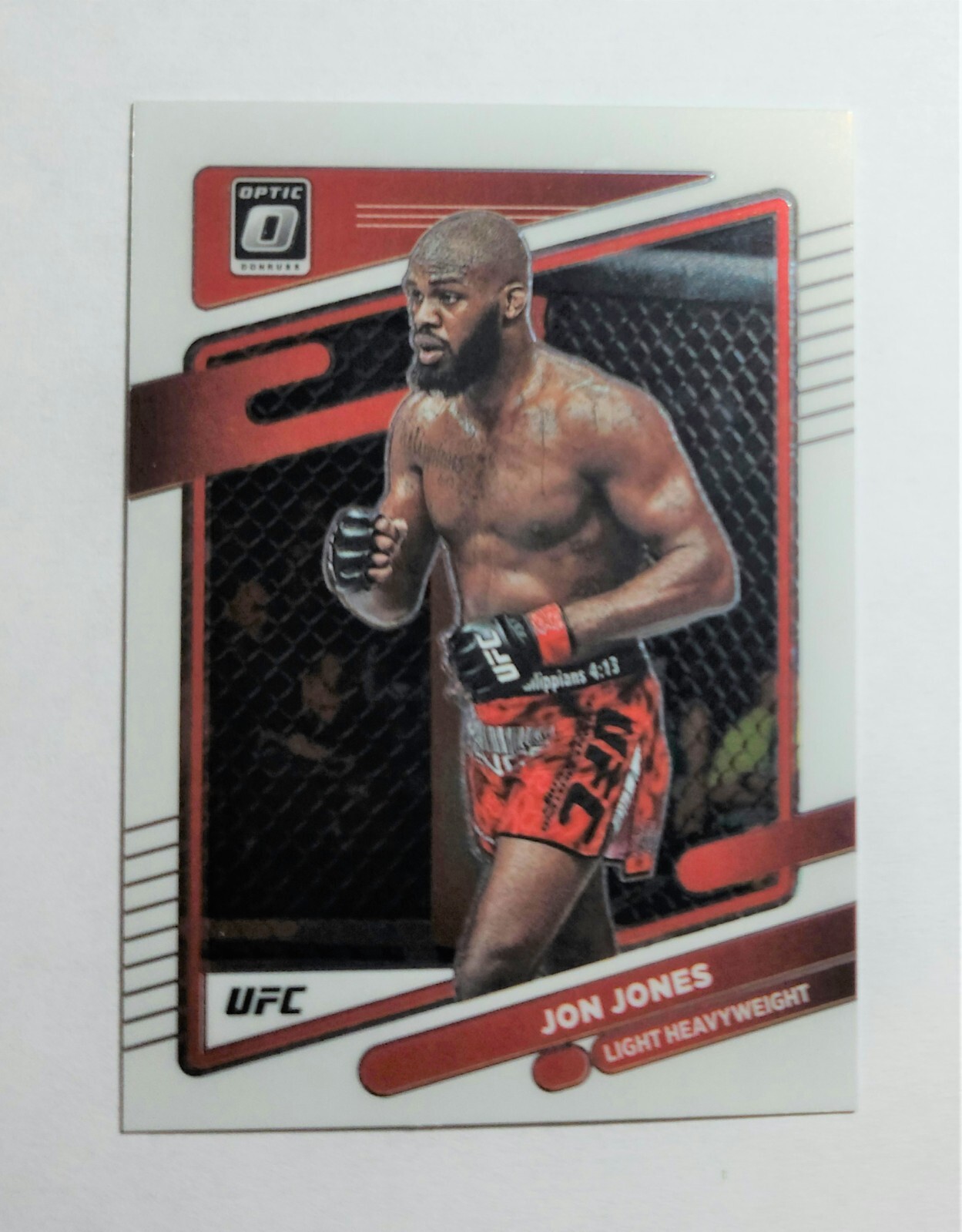 2022 Panini Donruss Optic UFC Jon Jones #65 Base Light Heavyweight | eBay