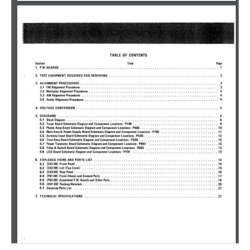 Marantz Model 1530 MR230 MR235 Stereophonic Receiver Service Manual 28 ...