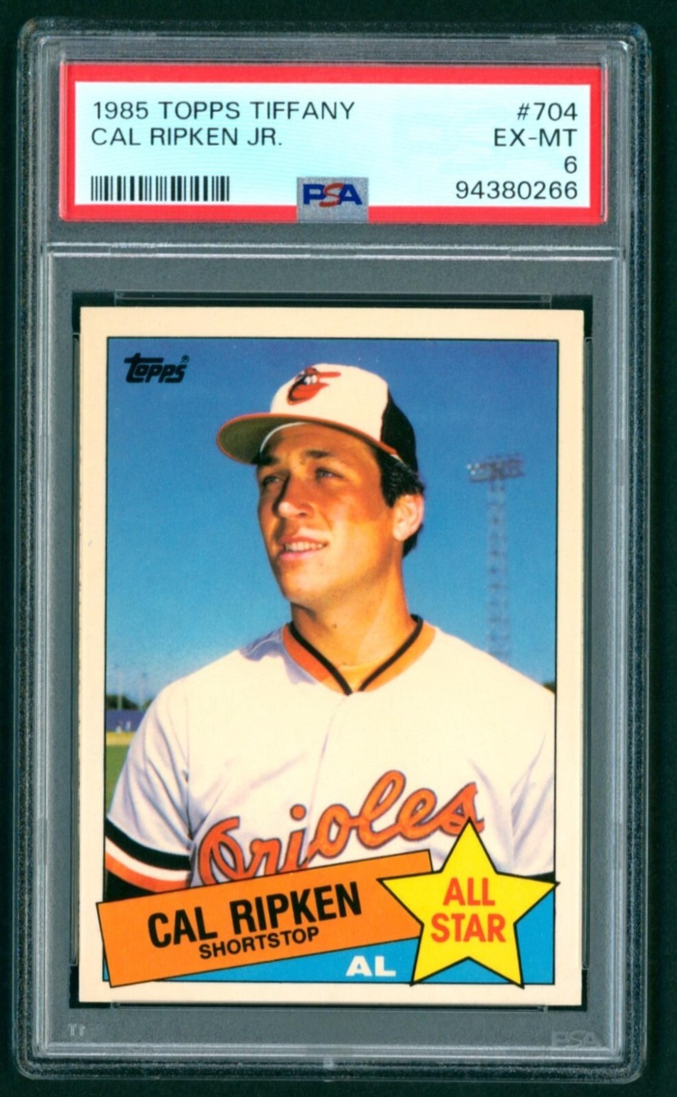 1985 Topps - All-Star Cal Ripken #704 Collector's Edition (Tiffany) for ...