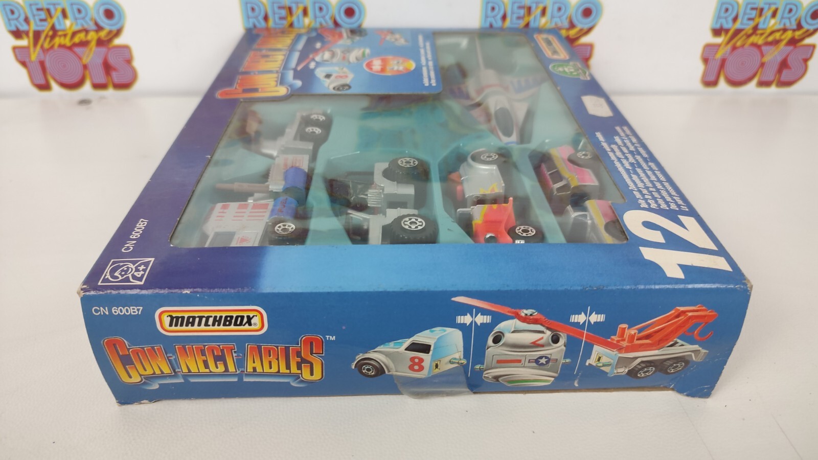 CONNECTABLES 12 PZ MATCHBOX '89 VINTAGE MISB CON NECT ABLES PLAY SET ...