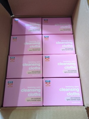 24-bxs Rite Aid Compare to Summer's Eve Cleansing Cloth Feminine ...