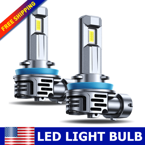 Super Bright 4x Combo H9 H11 LED Headlight High Low Beam Bulbs 10000K ...