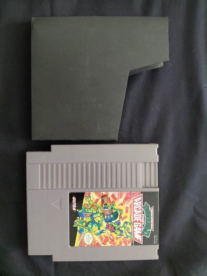 Teenage Mutant Ninja Turtles 2 II The Arcade Game Nintendo NES 1990 ...