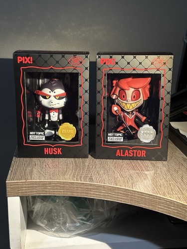 THRILLJOY PIX! HAZBIN HOTEL ALASTOR - Husk Chase Hot Topic Exclusive ...