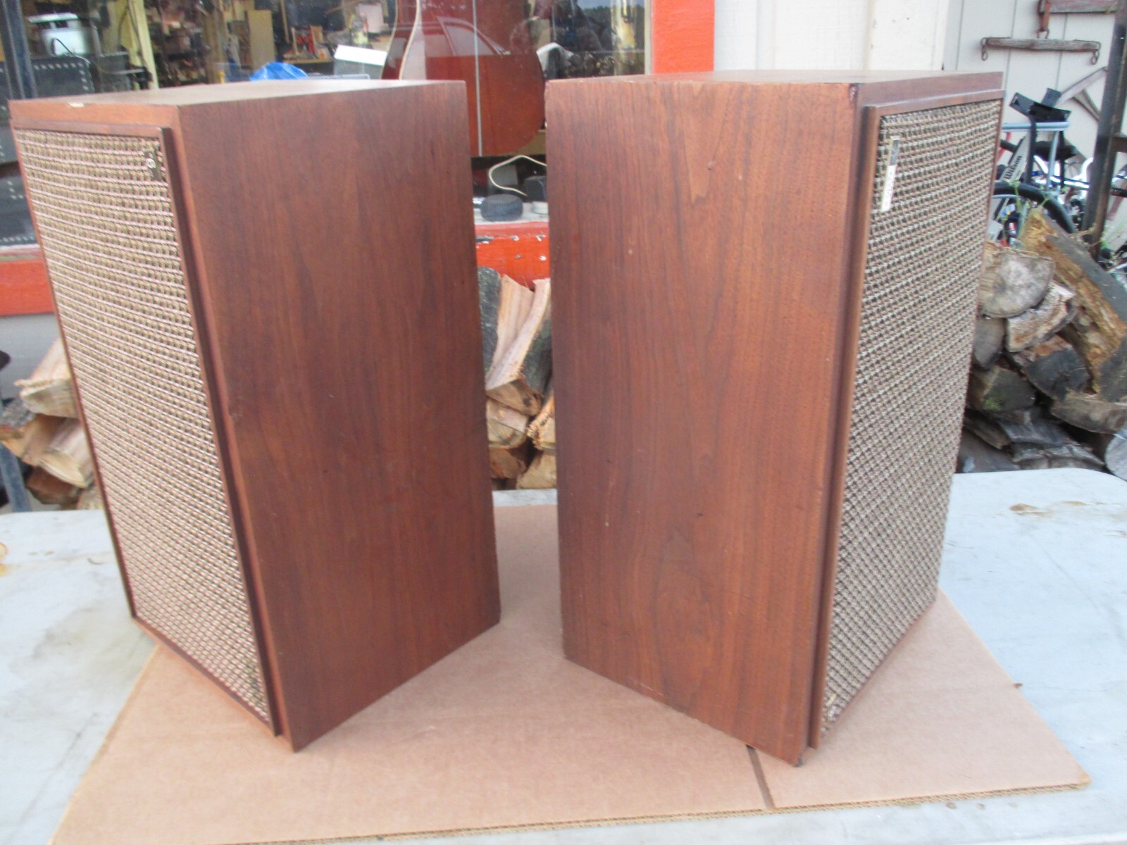 vintage pair of Fisher Xp-9b speakers,Extremely rare,fully tested, all ...