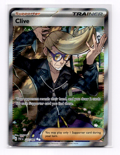 Clive 227/091 Sv: Paldean Fates Holo - Pokemon NM | eBay