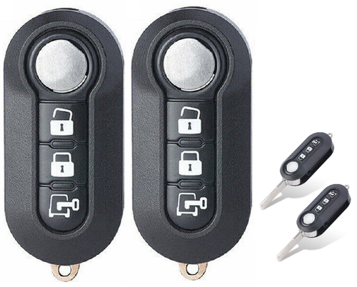 2 Remote Flip Key Fob Case Shell for Ram ProMaster 1500 2500 3500 2015 ...
