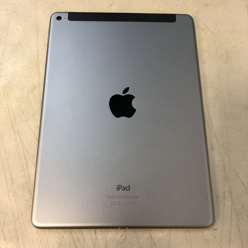 Apple iPad Air 2 16GB, Wi-Fi + Cellular (Unlocked), 9.7in - Space gray ...