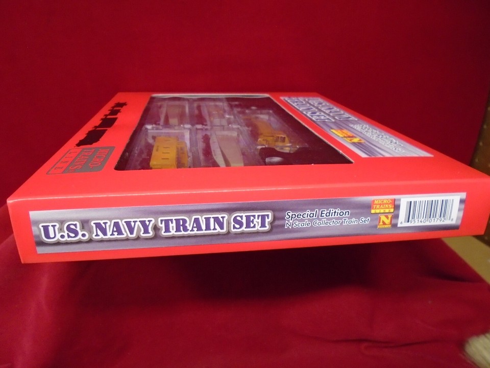 N SCALE MICRO TRAINS MTL SPECIAL EDITION U.S. NAVY TRAIN SET | eBay