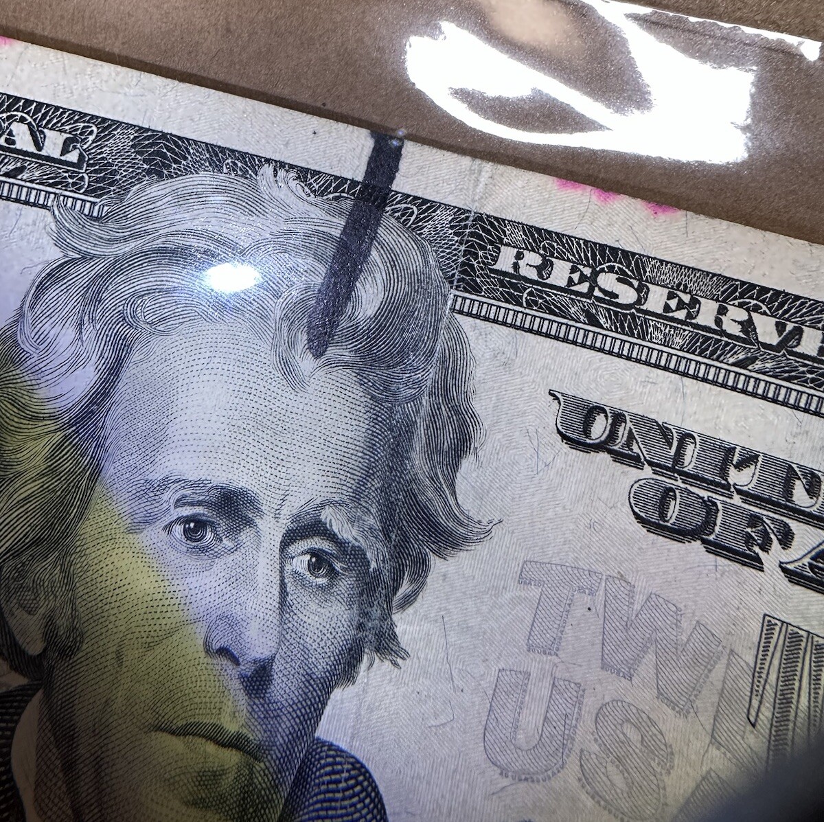 $20 BILL INK SMEARS ERROR RARE | eBay