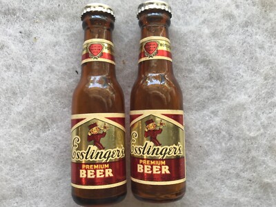 Esslinger Beer Vintage Mini Bottles Salt And Pepper | eBay
