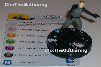 D.E.O. AGENT DEO #009 Justice League Trinity War DC HeroClix | eBay