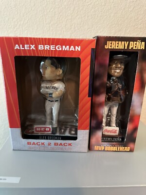 Houston Astros, Alex Bregman, Jeremy Pena Bobble heads. World Series,back2back | eBay