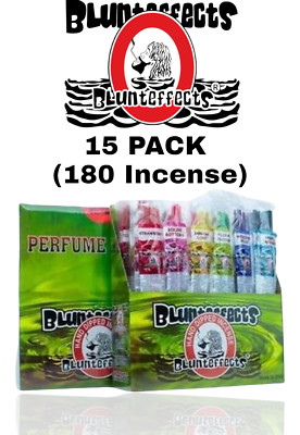 15 PACK Blunteffects / Blunt Effects Incense Sticks Hand Dipped Perfume ...