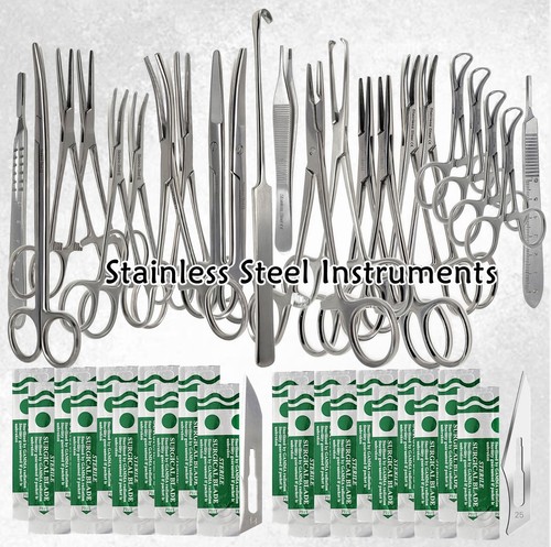 43 Pcs Premium Grade General Spay Pack Veterinary Surgical Instrument ...