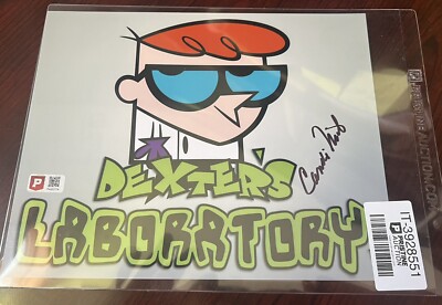 Dexter's Laboratory- Candi Milo signed Dexter 8x10 photo PA COA | eBay