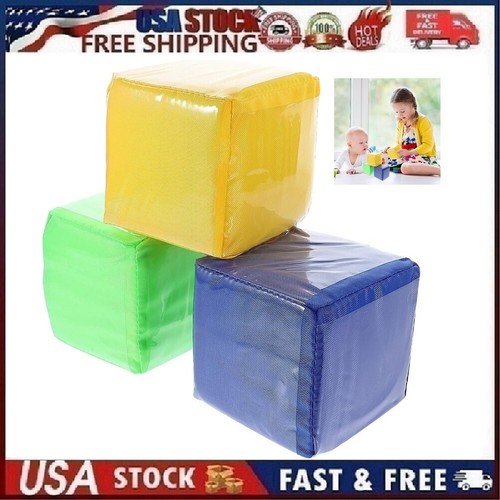 3Pcs Playing Game Cubes DIY Teaching Cubes Educational Toys ...