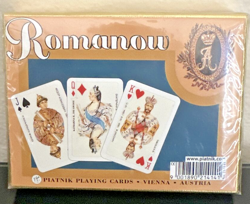 New Romano Romanow Dynasty Piatnik Playing Cards Vienna Austria | eBay