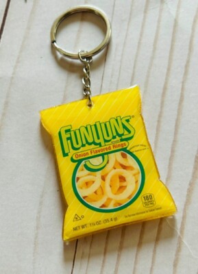 Funyuns Keychain, Food Keychain, Chip Keychain, Fun Keychain, Novelty ...
