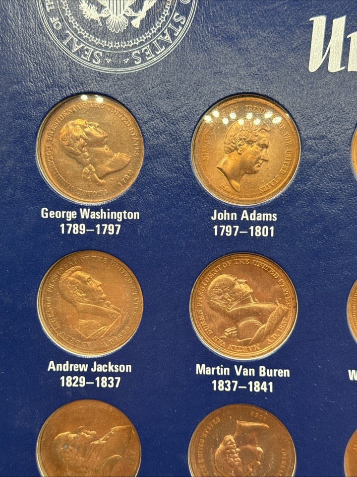 Presidents Of The United States Coin Collection 39 Coins US Mint | eBay