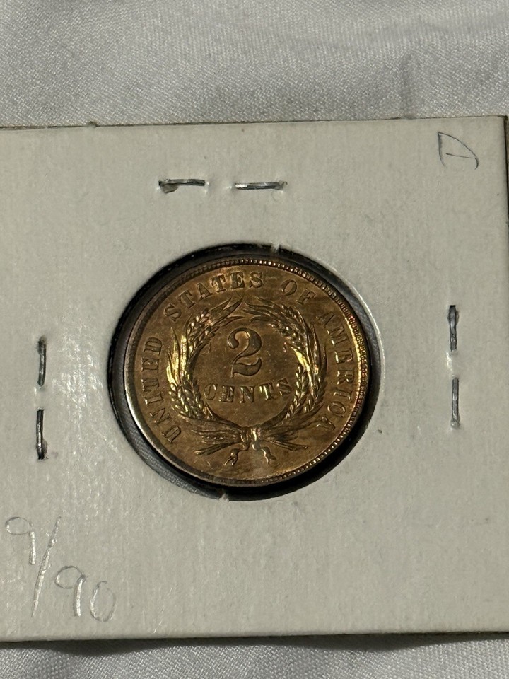 1864 U.S. Two-Cent Piece, Large Motto" variety | eBay