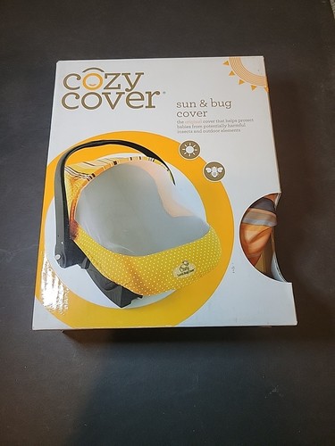 Cozy Cover Sun & Bug Cover Infant Carrier New Sealed Box - Orange ...