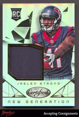 2015 Certified New Generation Jerseys #NGJS Jaelen Strong Jersey Relic ...