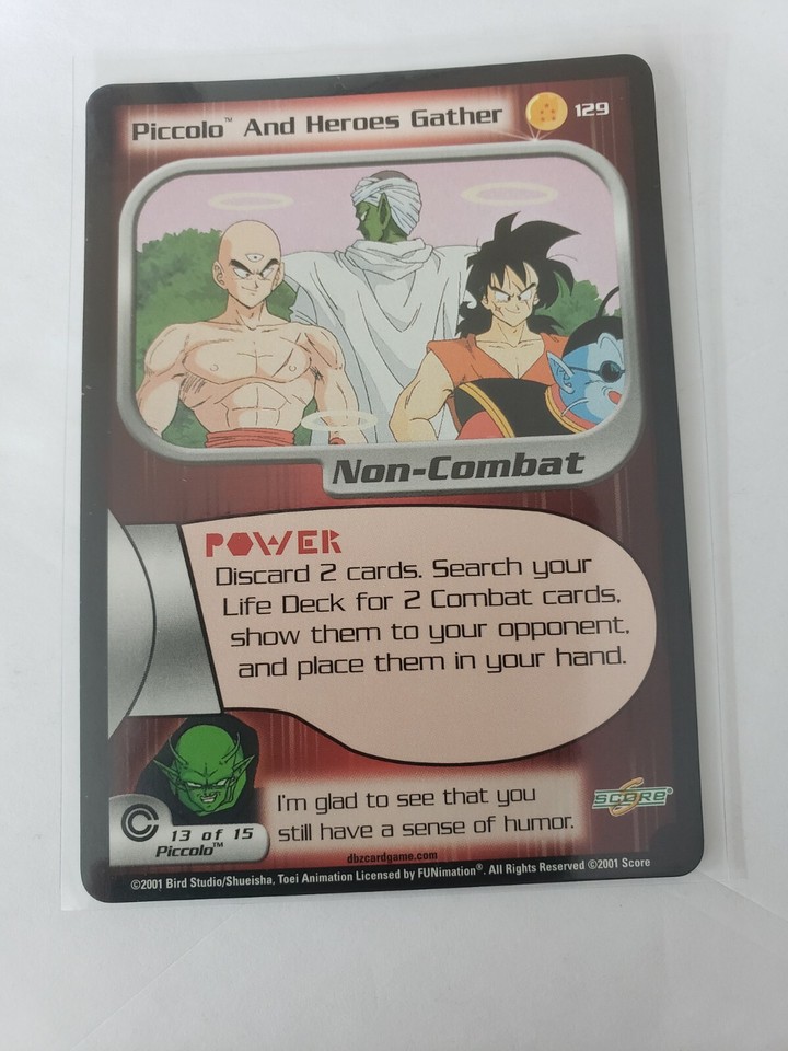 Dragon Ball Z CCG - Trunks Saga (2001) - You Pick (individual cards ...