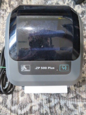 Zebra ZP500 plus THERMAL LABEL PRINTER USB with power cord | eBay