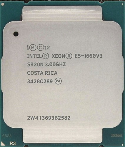 INTEL Xeon E5-1660V3 8 Core 20MB 3.0GHz LGA 2011-3 CPU SR20N E5-1660 V3 ...