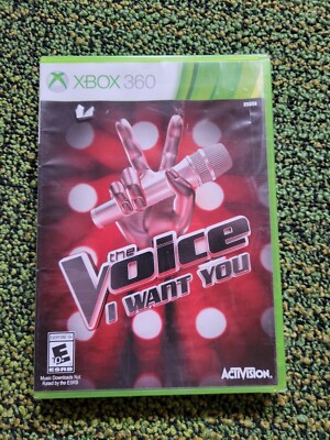 The Voice I Want You 2014 Karaoke Singing Game Microsoft Xbox 360 ...