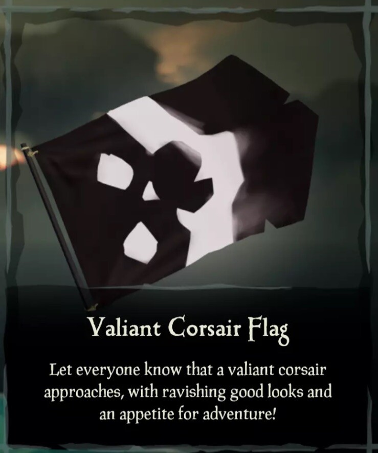 Sea of Thieves Oreo Valiant Corsair Pack Sails Ship Set Xbox Or Windows ...