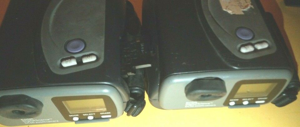 Lot of 2 Camera Kodak DC50 & SONY Digital Mavica MVC-FD7 10X Still ...