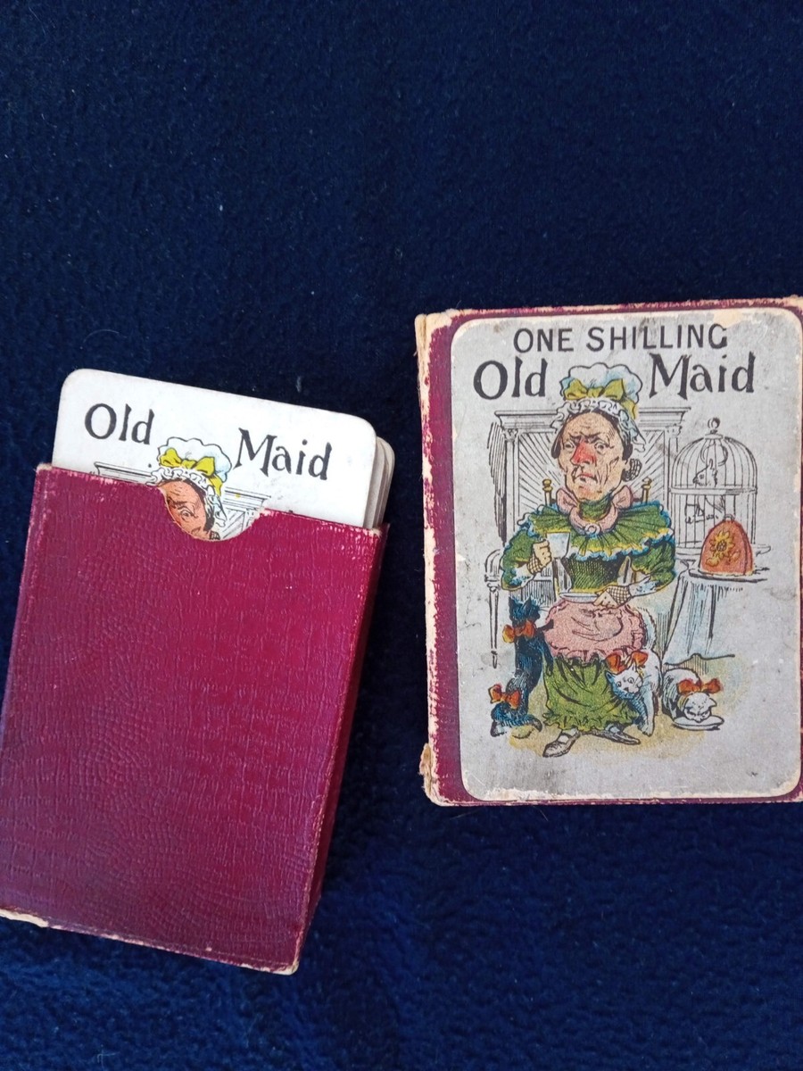 Old Maid Cards Creepy