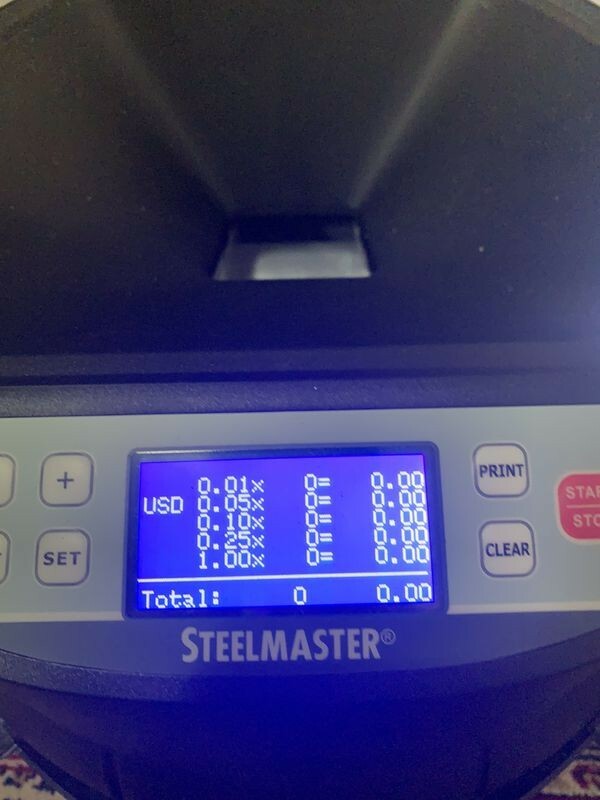 Steel Master 200200C Coin Counter and Sorter | eBay