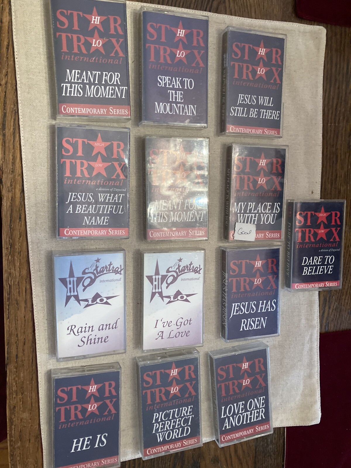 Lot of 13 Star Trax International Accompaniment Cassettes not tested | eBay