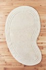 Hand Tufted Kidney Shape Premium Quality Luxury Handmade 100% Nz wool ...