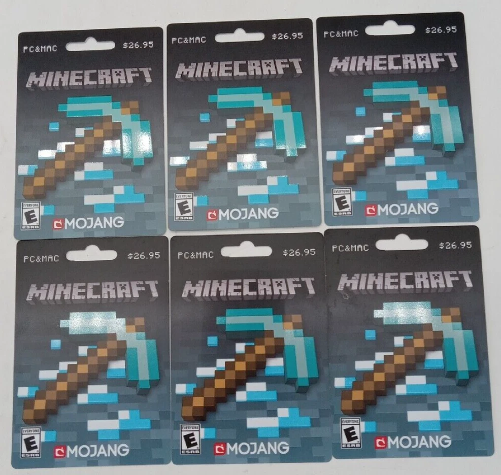 Minecraft Gift Code Unused