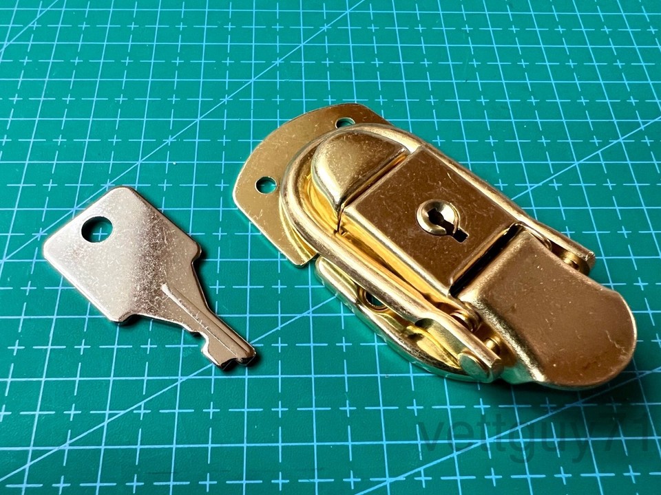 Replacement Instrument Case Locking Draw Bolt Latch Kit w/ Key, SELECT ...