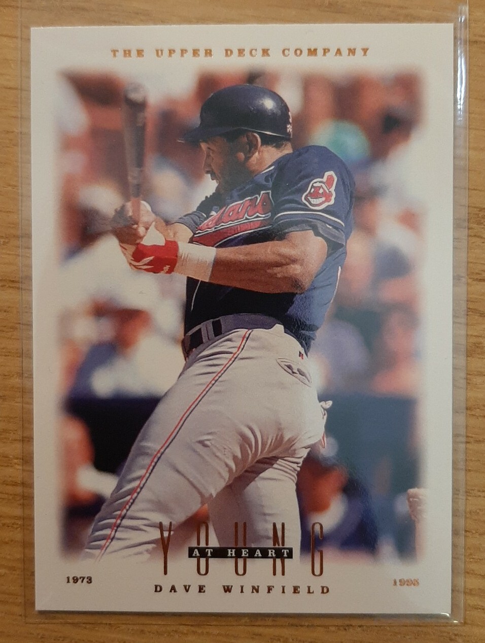 1996 UPPER DECK DAVE WINFIELD YOUNG AT HEART #100 CLEVELAND INDIANS | eBay