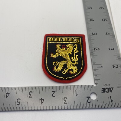BELGIE/BELGIQUE Belgium Patch 32A-715L | eBay